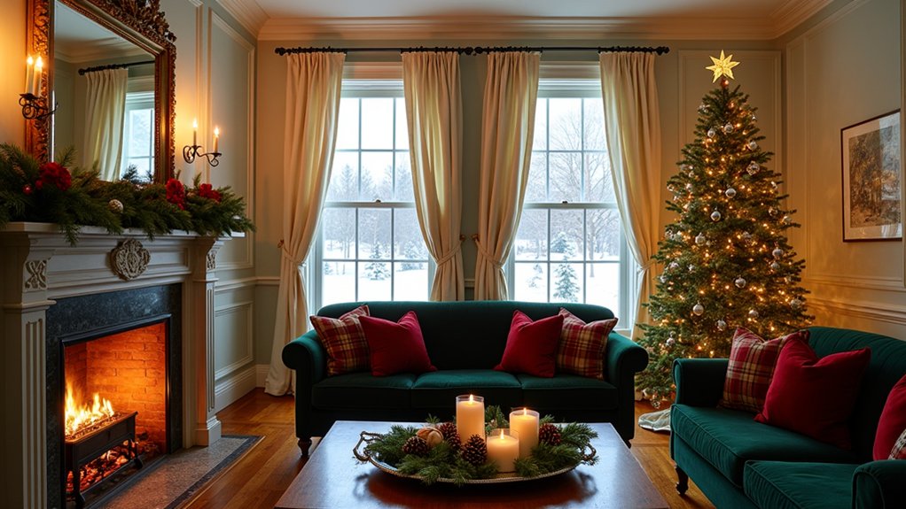 23 Festive Colonial Interior Design Christmas Decor Inspirations